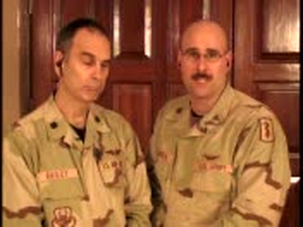 DVIDS - Video - Lt. Col. Bailey and Maj. Schlifka