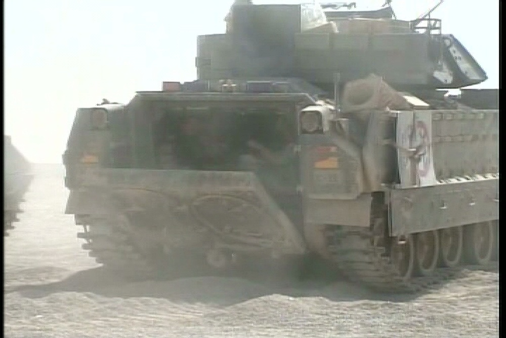 DVIDS - Video - Iraqi Soldiers Patrol Ramadi on Foot and in Tanks