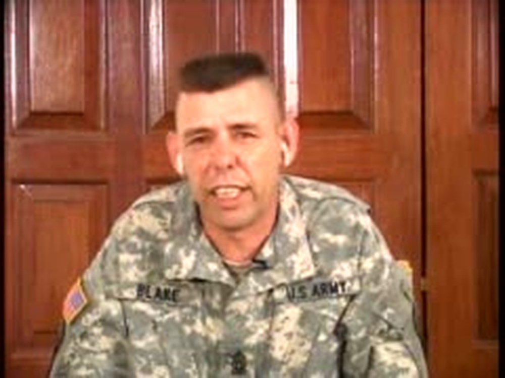 DVIDS - Video - Command Sgt. Maj. Blake