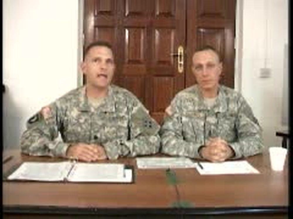 DVIDS - Video - Lt. Col. Vuono, Command Sgt. Maj. Keveles, Part 1