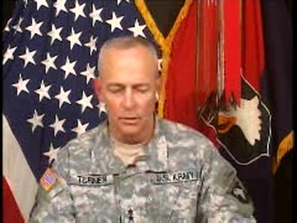 DVIDS - Video - Maj. Gen. Turner- Part 1