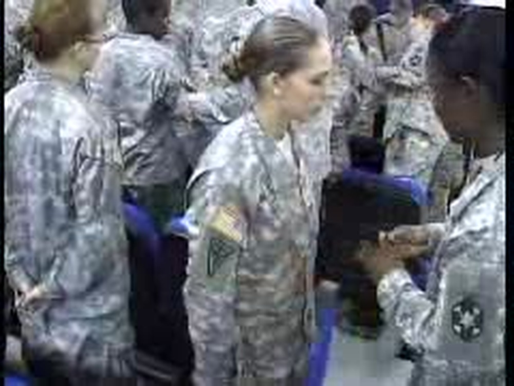 DVIDS - Video - 399th CSH Combat Patch Ceremony