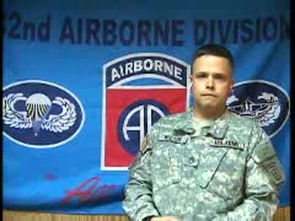 DVIDS - Video - Staff Sgt. Wilcox