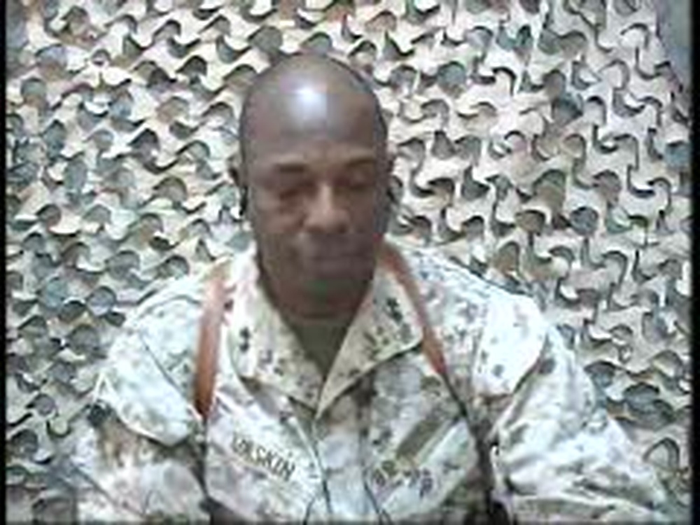 DVIDS - Video - Maj. Gen. Gaskin Briefing, Part 1