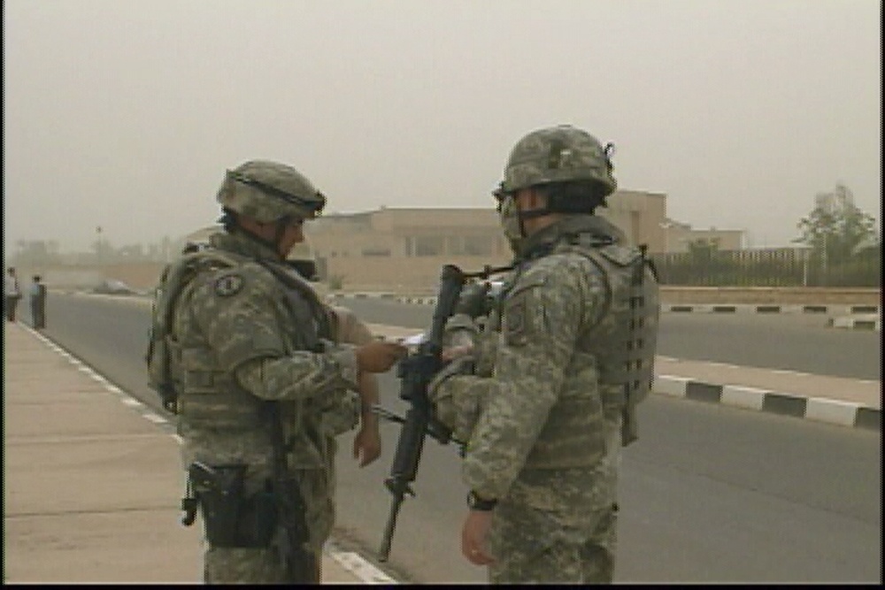 DVIDS - Video - Iraqi Police Learning Operation of Entry Control Points