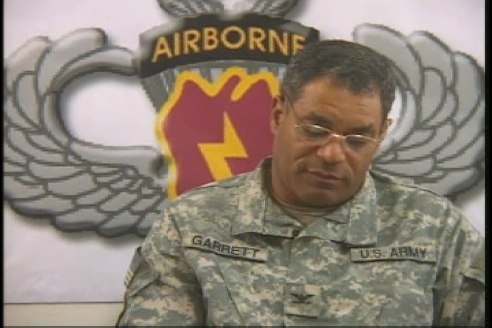 DVIDS - Video - Col. Garrett
