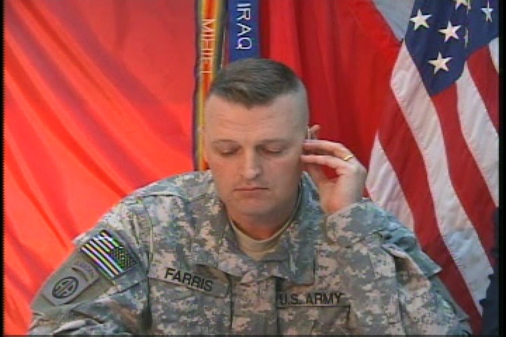 DVIDS - Video - Col. Farris, Part 1