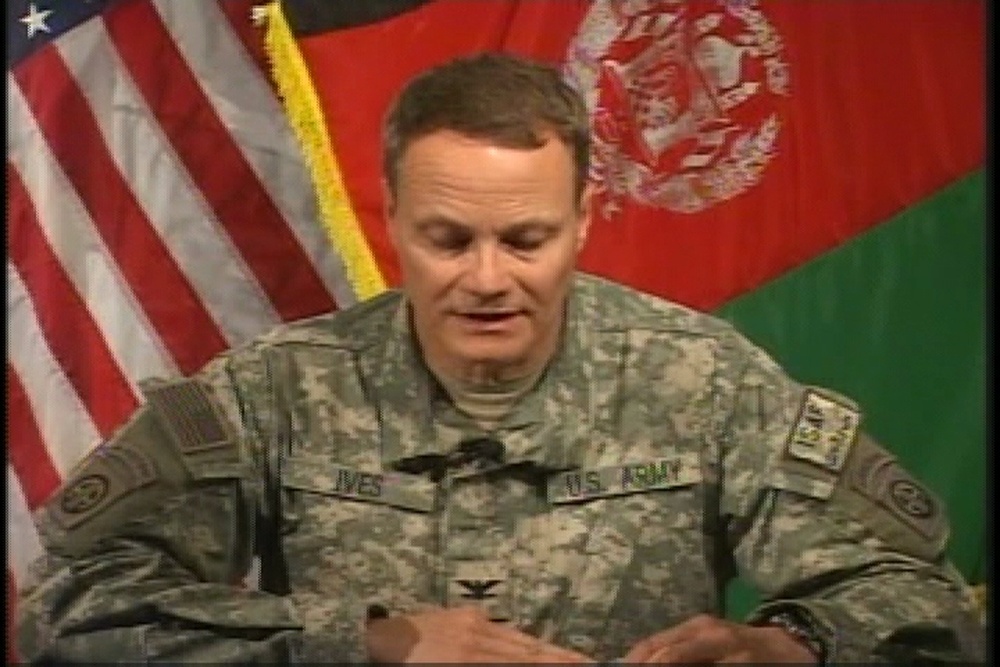 DVIDS - Video - Col. Ives