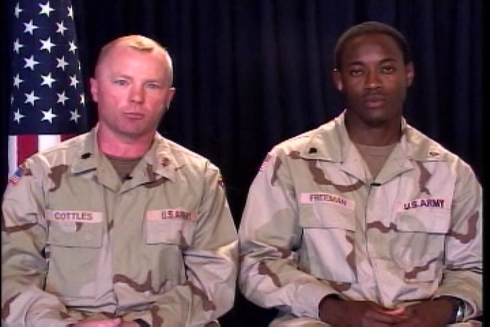 DVIDS - Video - Lt. Col. Cottles and Spc. Freeman