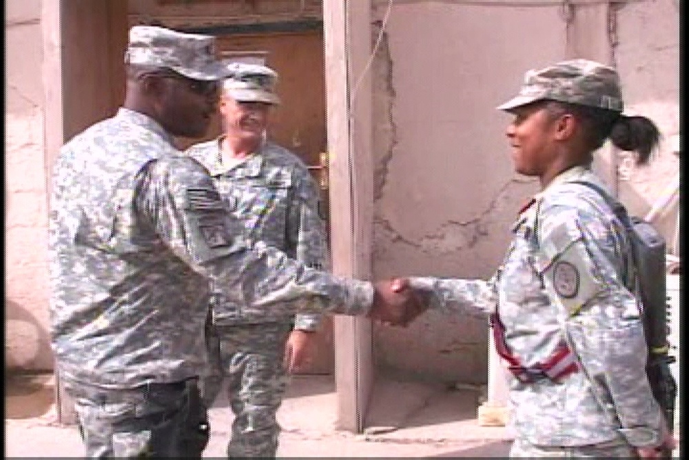 DVIDS - Video - MNC-I Command Sgt. Maj. Joseph Allen Visits FOB Marez ...