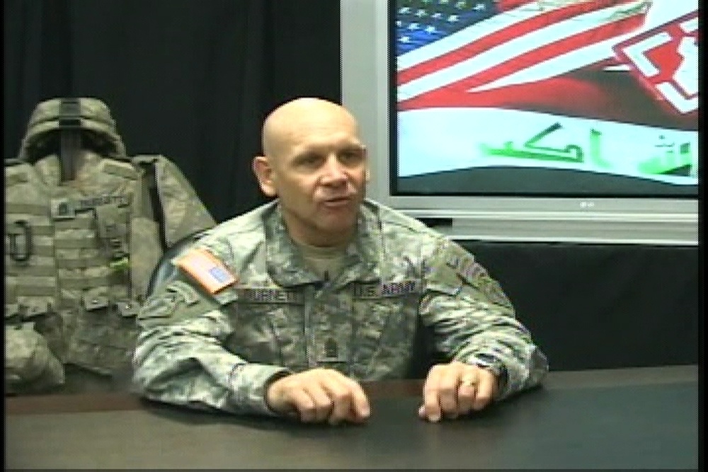 DVIDS - Video - Command Sgt. Maj. Burnett Part 1