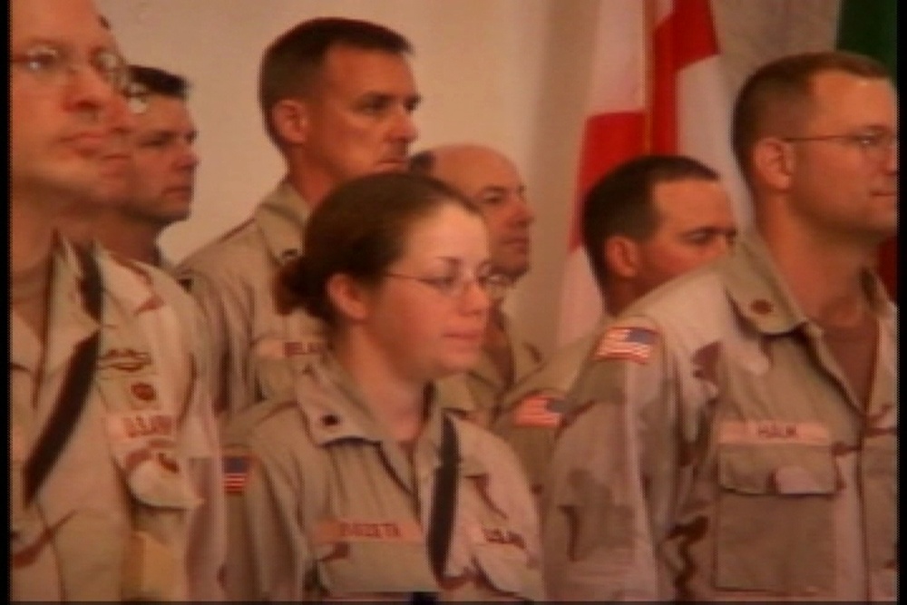 DVIDS - Video - 420th Engineer Brigade Receives Combat Patches