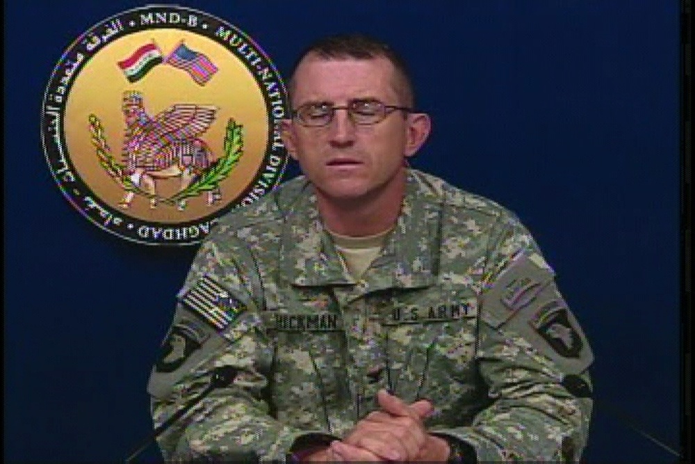 DVIDS - Video - Col. Hickman, Part 1