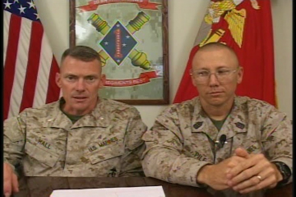DVIDS - Video - Lt. Col. Hall, Sgt. Maj. Pile, Part 1