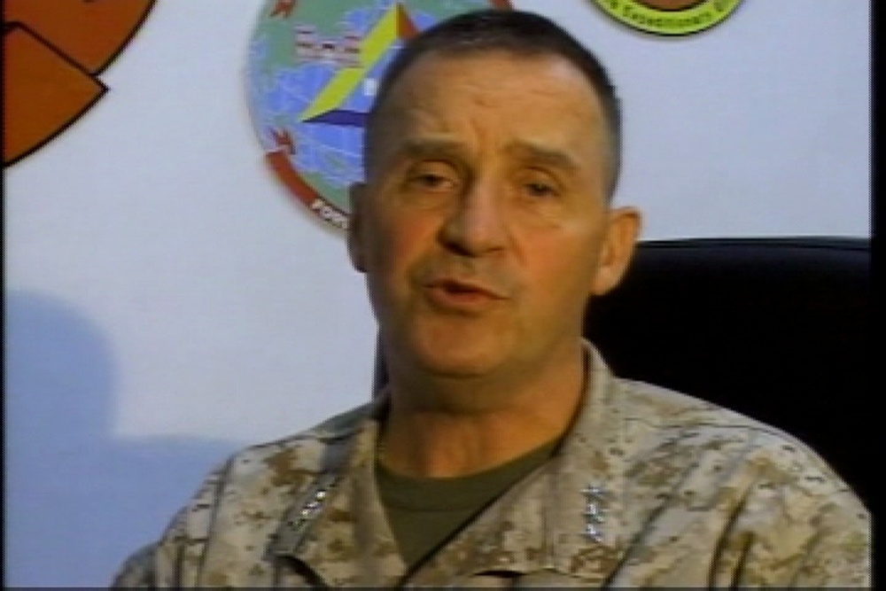 DVIDS - Video - (Sept. 2004) Lt. Gen. Sattler CBS Interview, Part 2