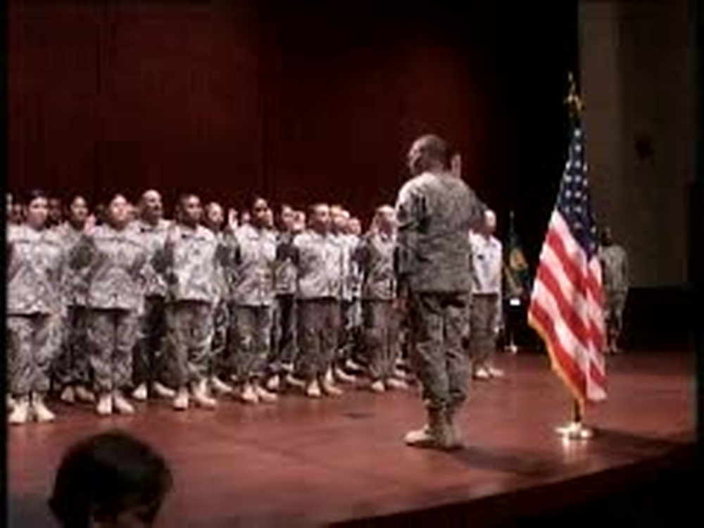 DVIDS - Video - Army Reserve National Capitol Reenlistment Ceremony, Part 2