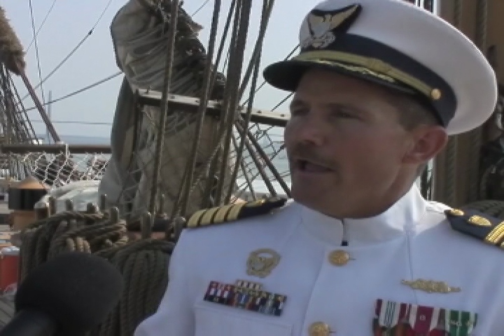 DVIDS - Video - Coast Guard Cutter Eagle Change of Command, Capt. Sinnett