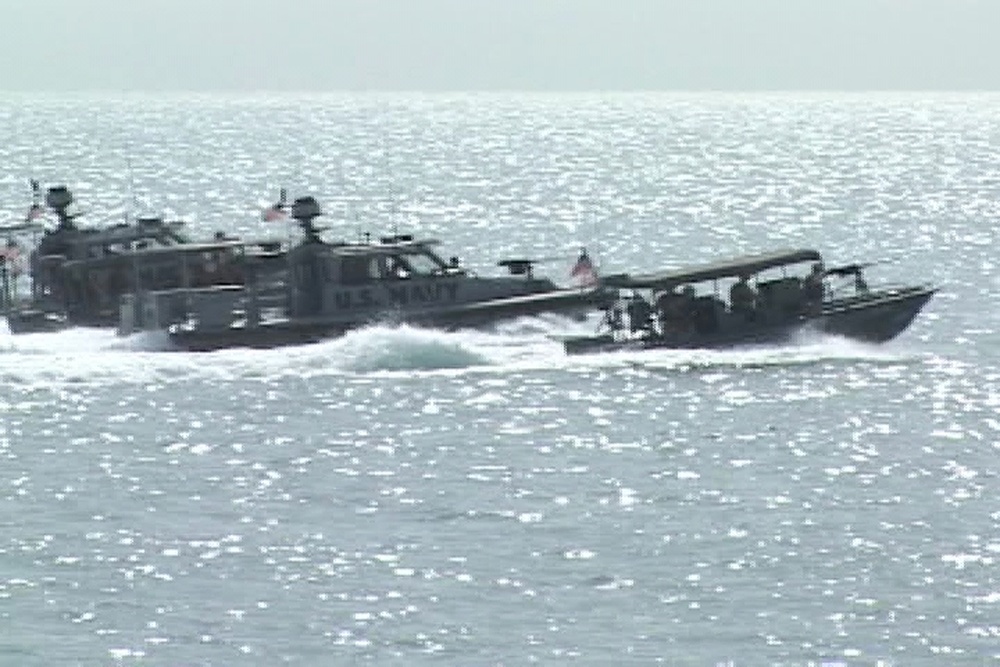 DVIDS - Video - US Navy Sea Arks Patrol Boat and US Coast Guard