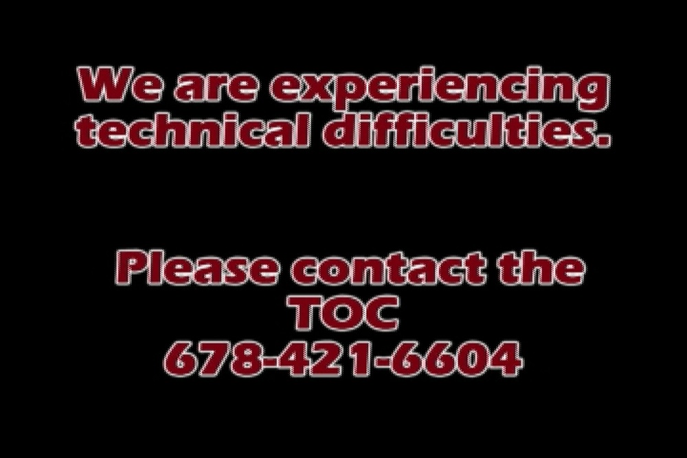 We Are Experiencing Technical Difficulties