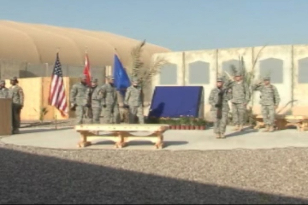 DVIDS - Video - Staff Sgt. Scott Sather Memorial Dedication, Part 1