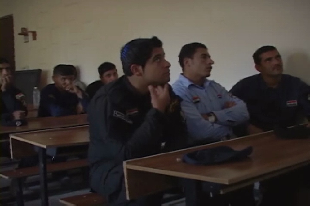 DVIDS - Video - 732nd ESFS Training Iraqi Police on Law Enforcement ...