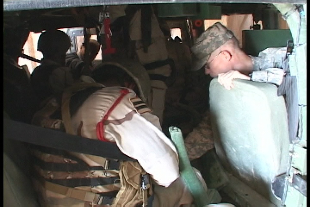 DVIDS - Video - Iraqi HUMVEE Rollover Training