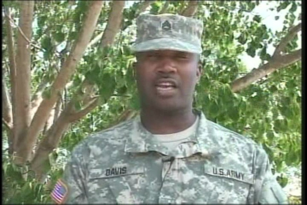 DVIDS - Video - Sgt. 1st Class Davis