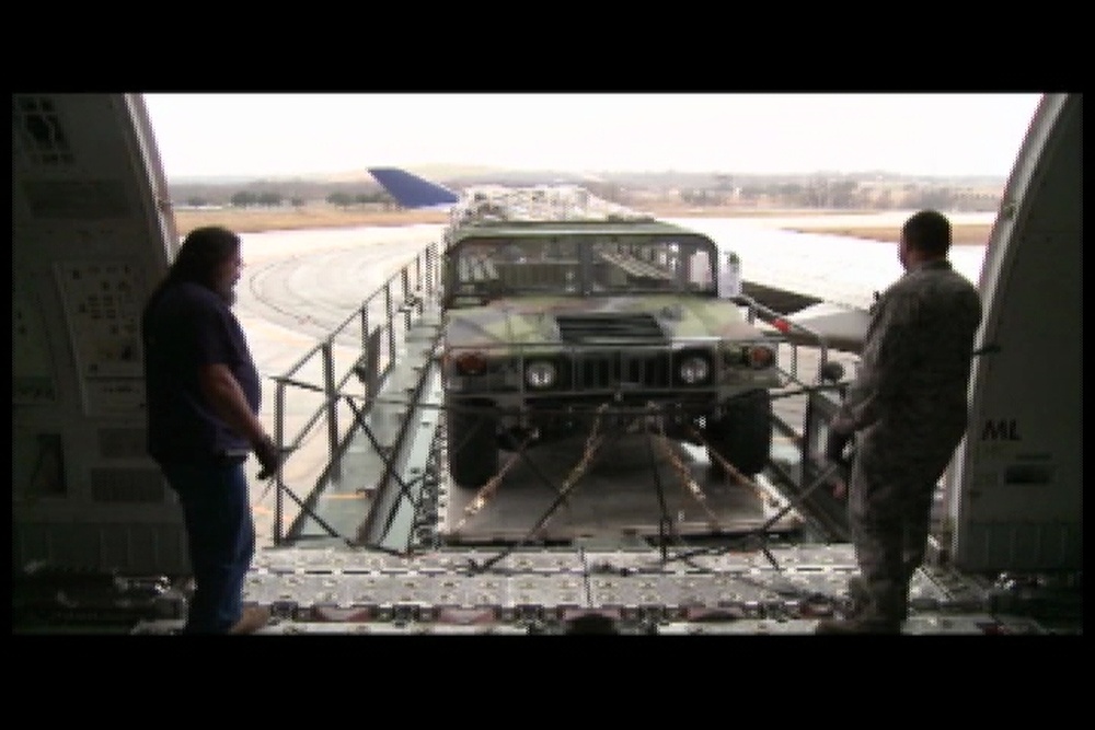 DVIDS - Video - U.S. Army South Deployment to Haiti: Loading Aircraft