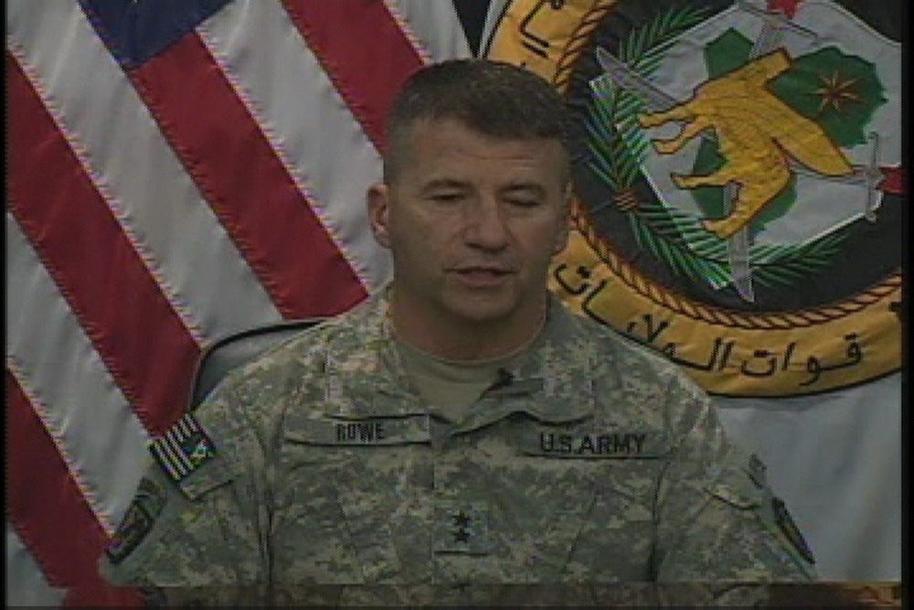 DVIDS - Video - Maj. Gen. Rowe, Part 1