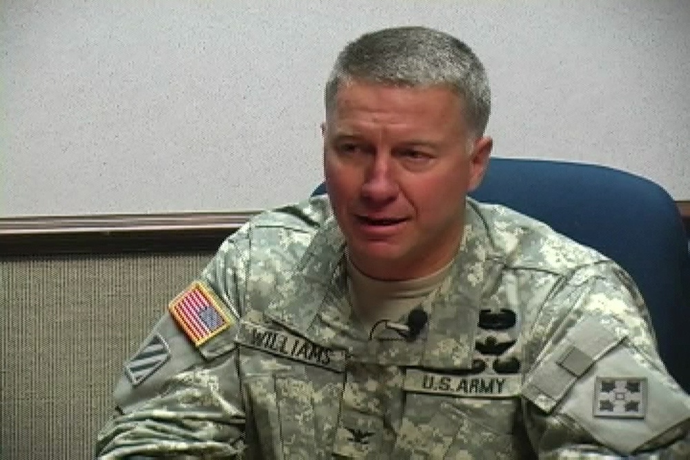 DVIDS - Video - Army Col. Daniel Williams, Question 5