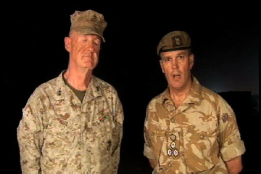 DVIDS - Video - Maj. Gen. Richard Mills and Brigadier George Norton