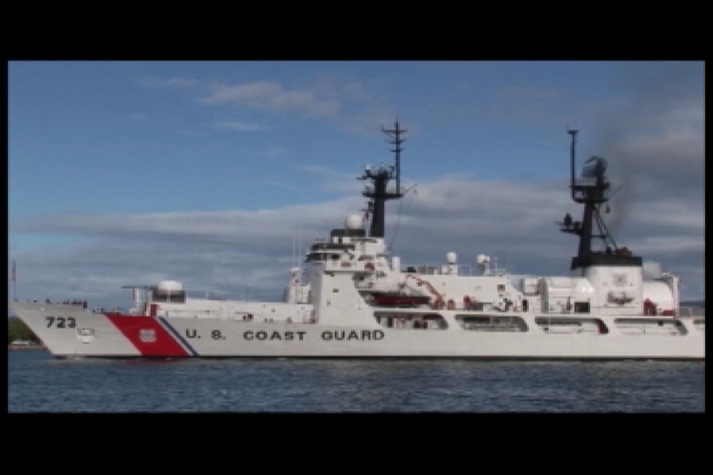 DVIDS - Video - USCGC Rush Leaves Pearl Harbor for RIMPAC 2010