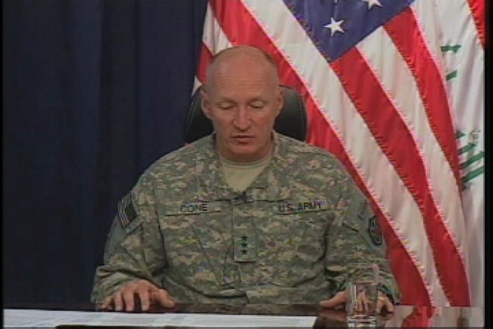 DVIDS - Video - Lt. Gen. Cone Briefing, Part 2