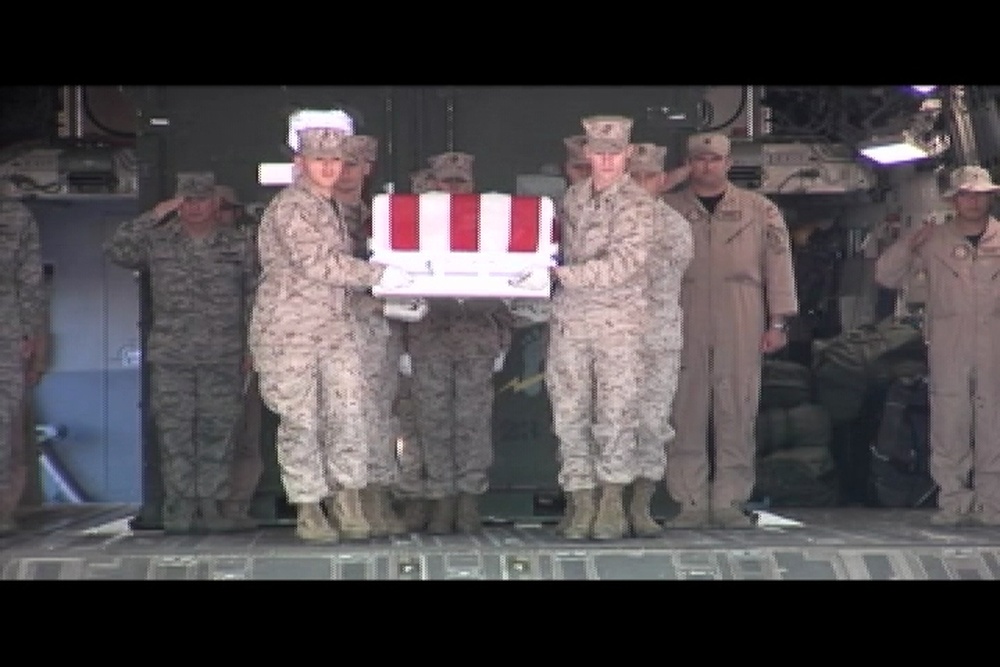 DVIDS - Video - Cpl. Kristopher D. Greer Dignified Transfer
