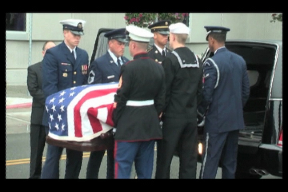 DVIDS - Video - Honor Guard Transfer the Casket of Sen. Ted Stevens