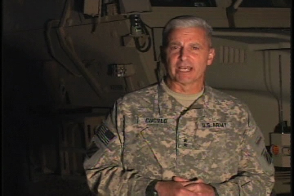 DVIDS - Video - Maj. Gen. Tony Cucolo, Part 2