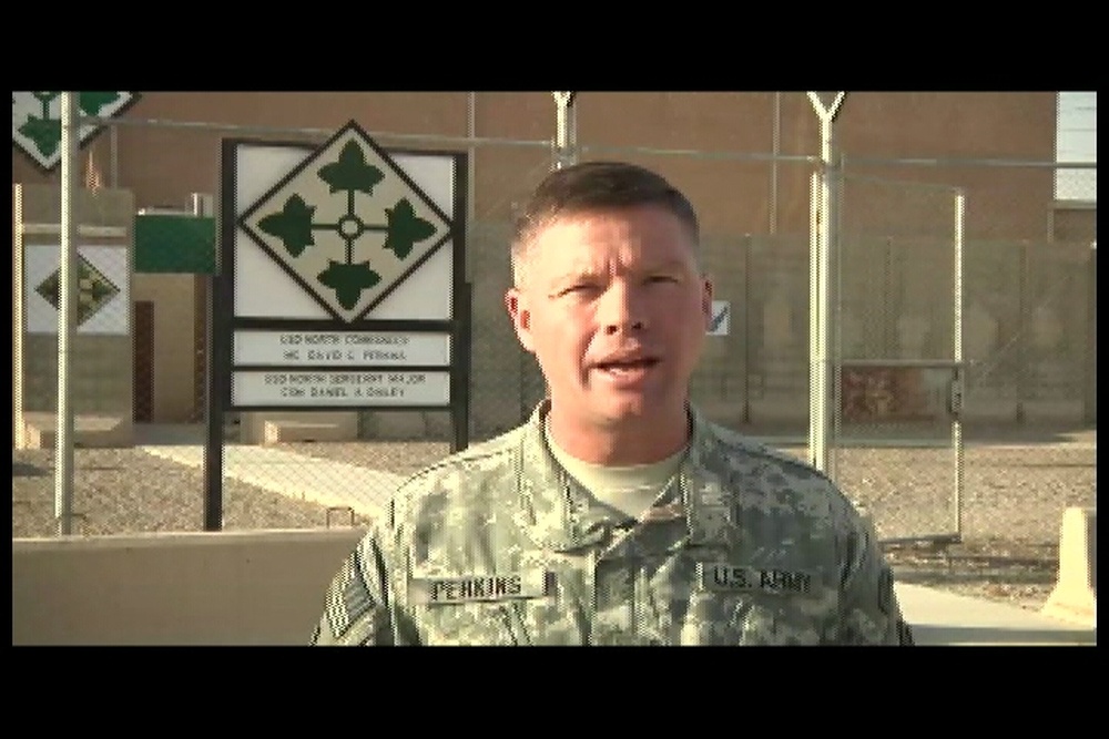 DVIDS - Video - Maj. Gen. David Perkins Deployment and Veterans Day Message