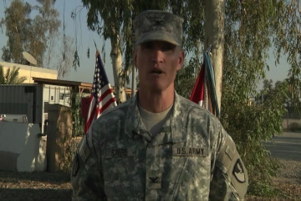 DVIDS - Video - Col. Kent Savre