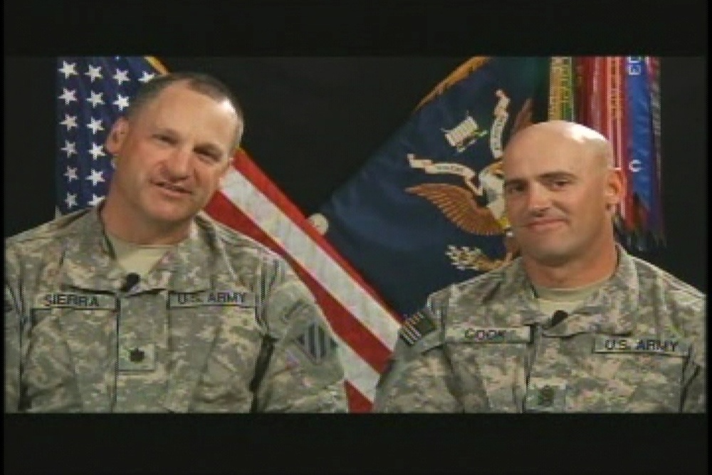 DVIDS - Video - Lt. Col. Greg Sierra, Sgt. Maj. Shawn Cook