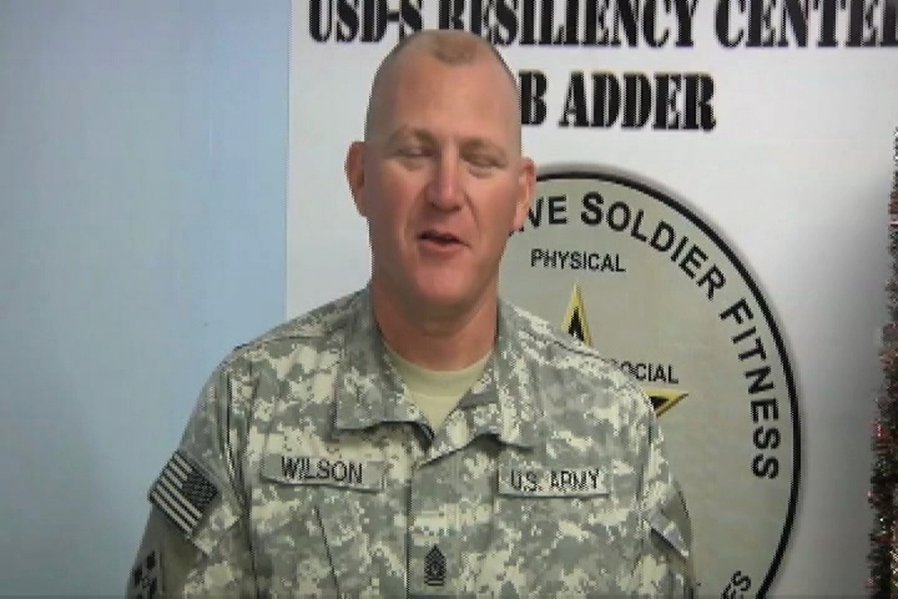 DVIDS - Video - CSM Miles Wilson Holiday Greeting