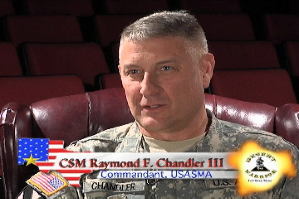 DVIDS - Video - CSM Raymond F. Chandler III transitions to Sergeant ...