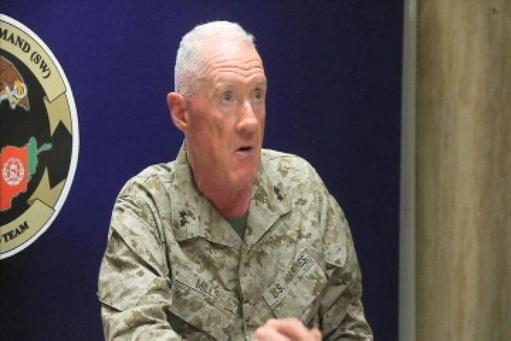 DVIDS - Video - Maj. Gen. Richard Mills UK Media Round Table, Part 1