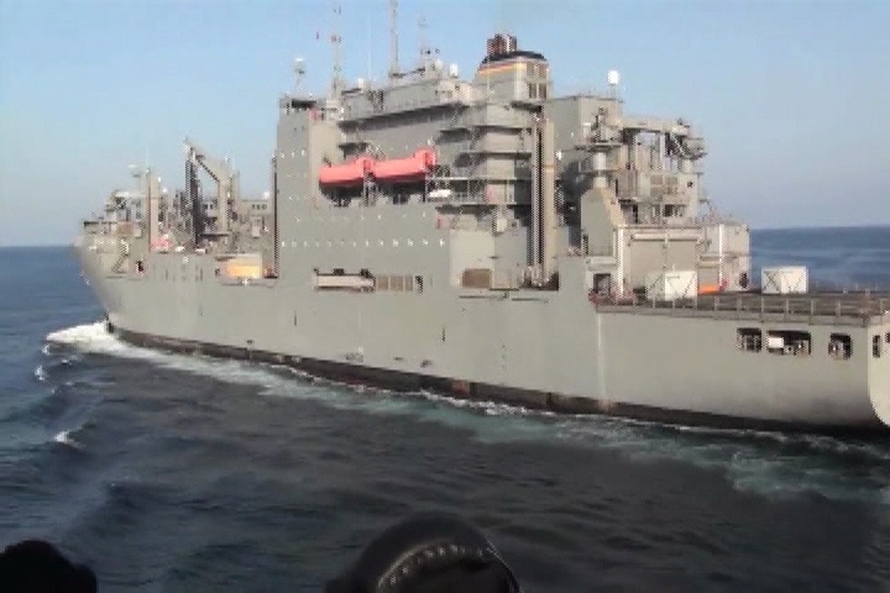 DVIDS - Video - USS Stout Replenishes at Sea with the USS Lewis and ...