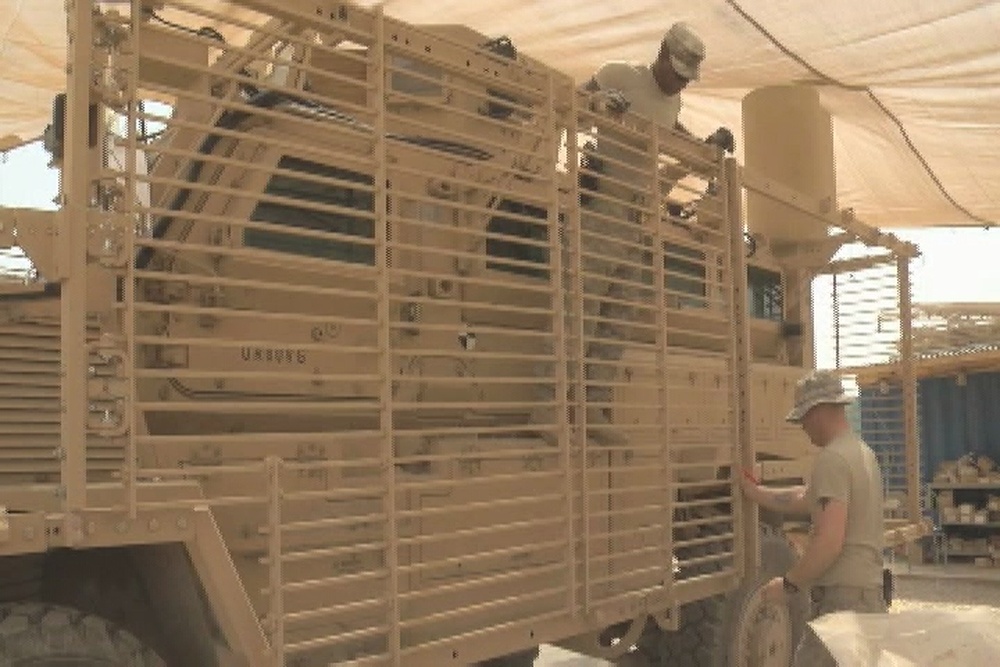 DVIDS - Video - TF Trojan Horse Prepares New MRAP's for Mission ...