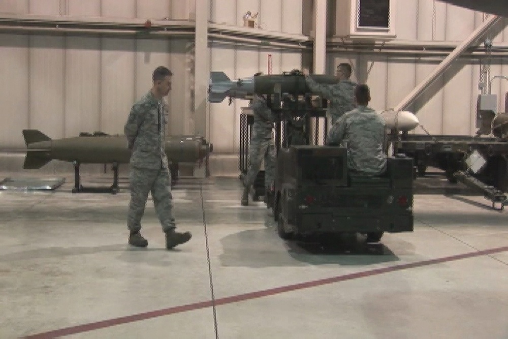 DVIDS - Video - A Day in the Life of the B-52 Weapons Load