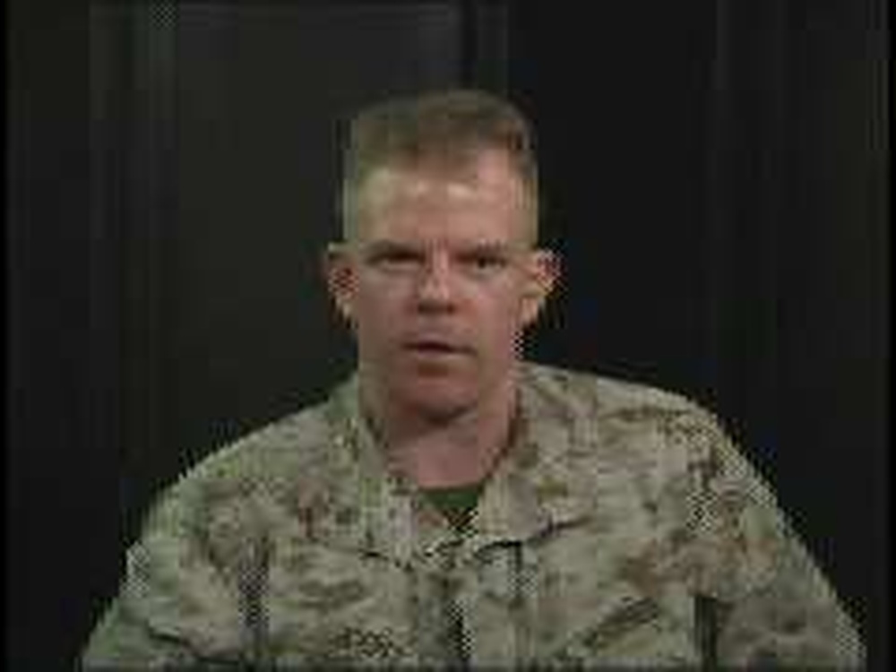 DVIDS - Video - Marine Maj. Rory D. Kent