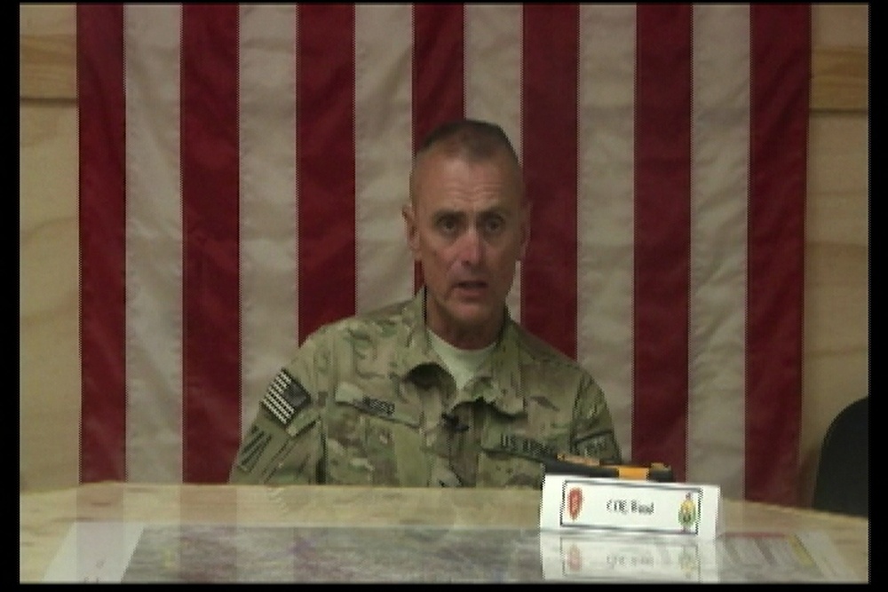 DVIDS - Video - Col. Todd R. Wood, Part 1