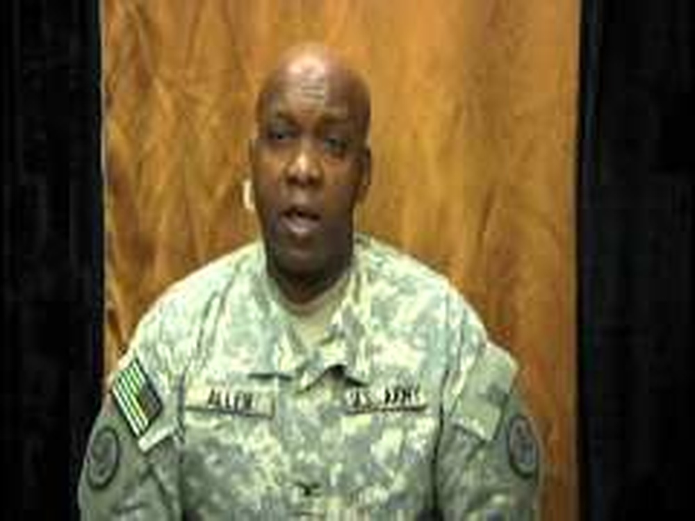 DVIDS - Video - Col. Reginald Allen