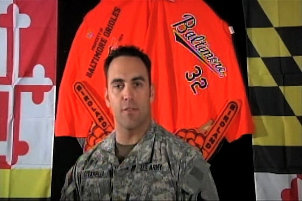 DVIDS - Video - Maj. Mark Citarella Baltimore Orioles Shout Out
