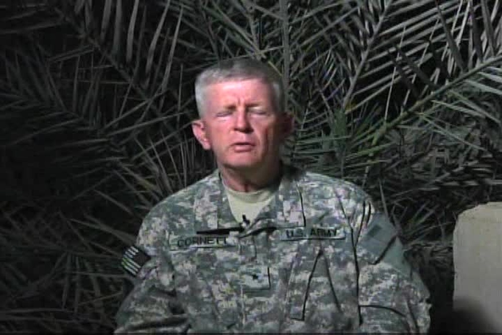 DVIDS - Video - Brig. Gen. Don S. Cornett Jr.